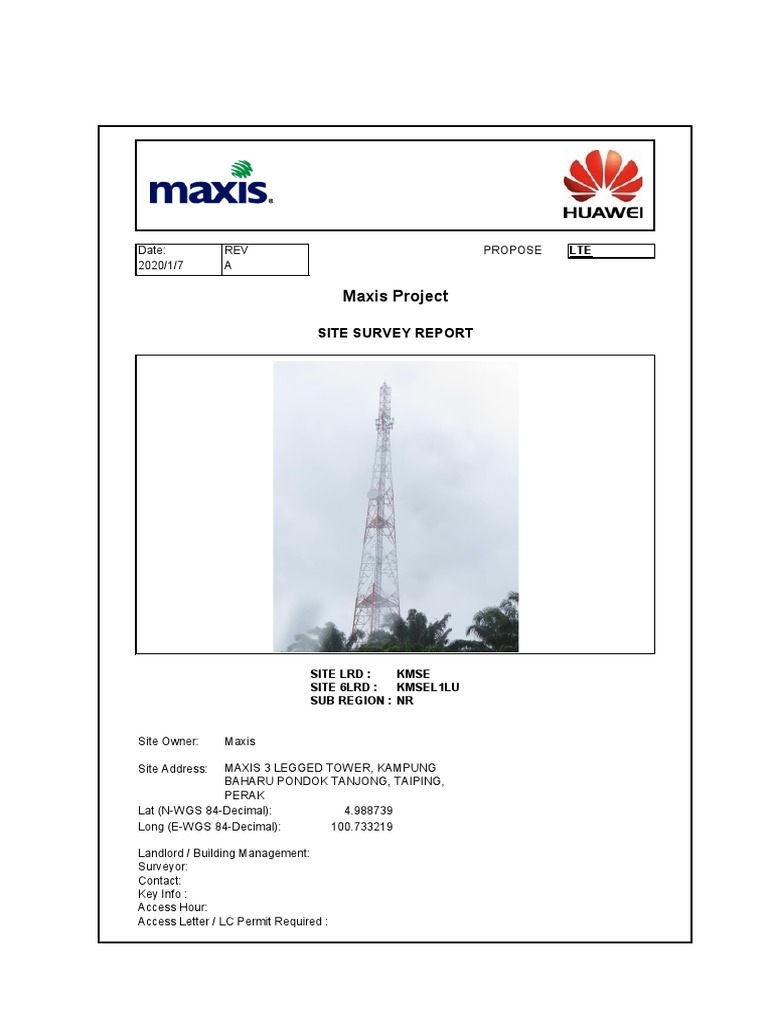 KMSEL - Survey - New G18 W21 - TSSR - SUPERMOON REV A | PDF
