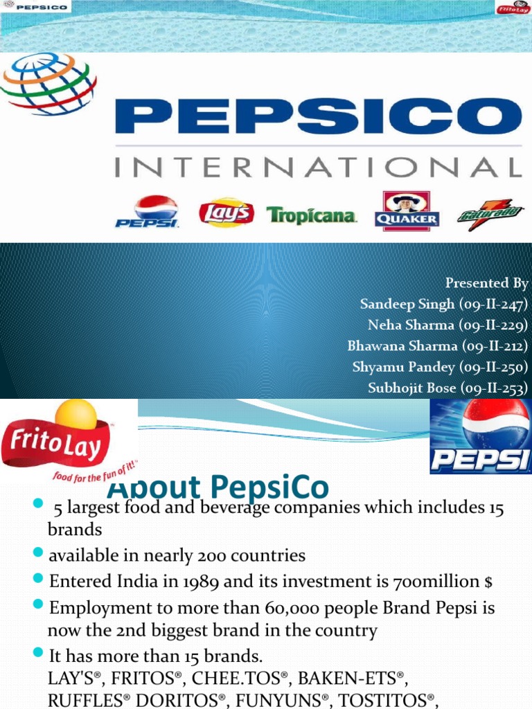 Pepsi Contract Farming | PDF | Agriculture | Pepsi Co