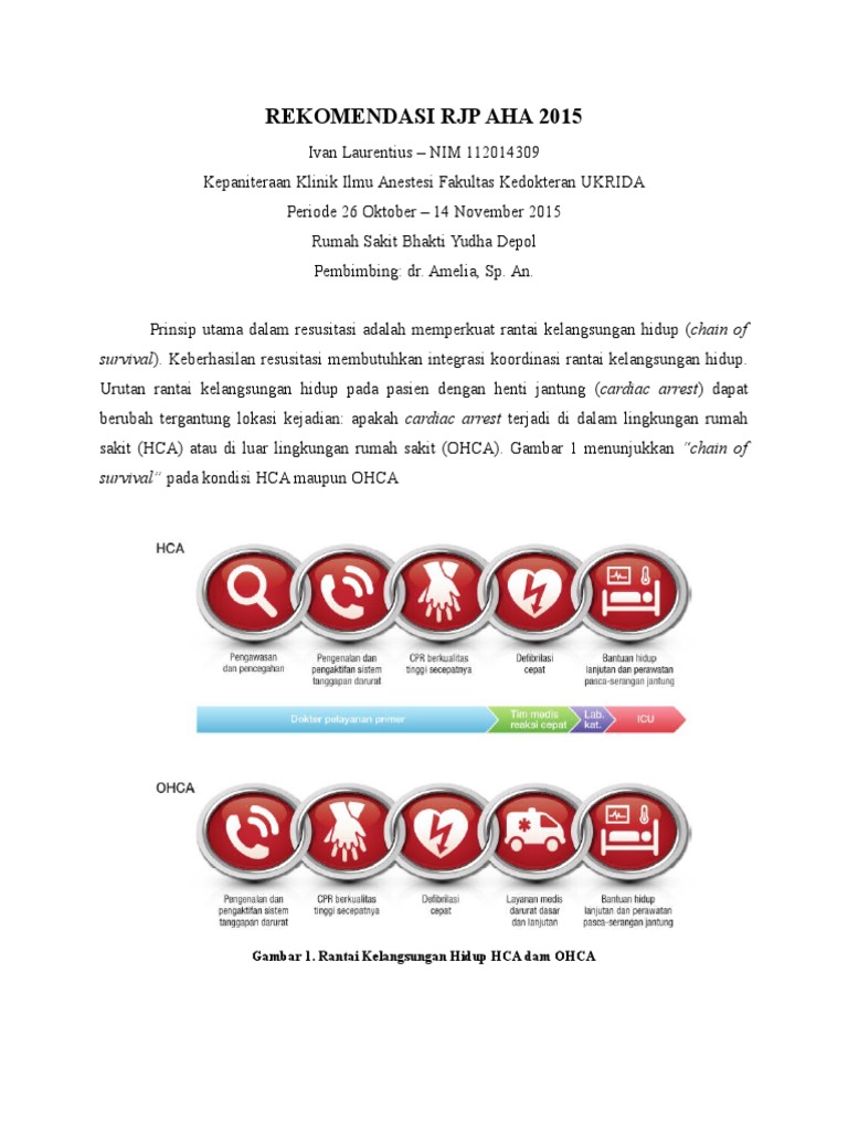 Panduan RJP AHA 2015 Terbaru | PDF