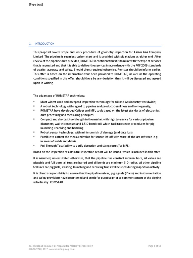 Intelligent Pigging Presentation | PDF