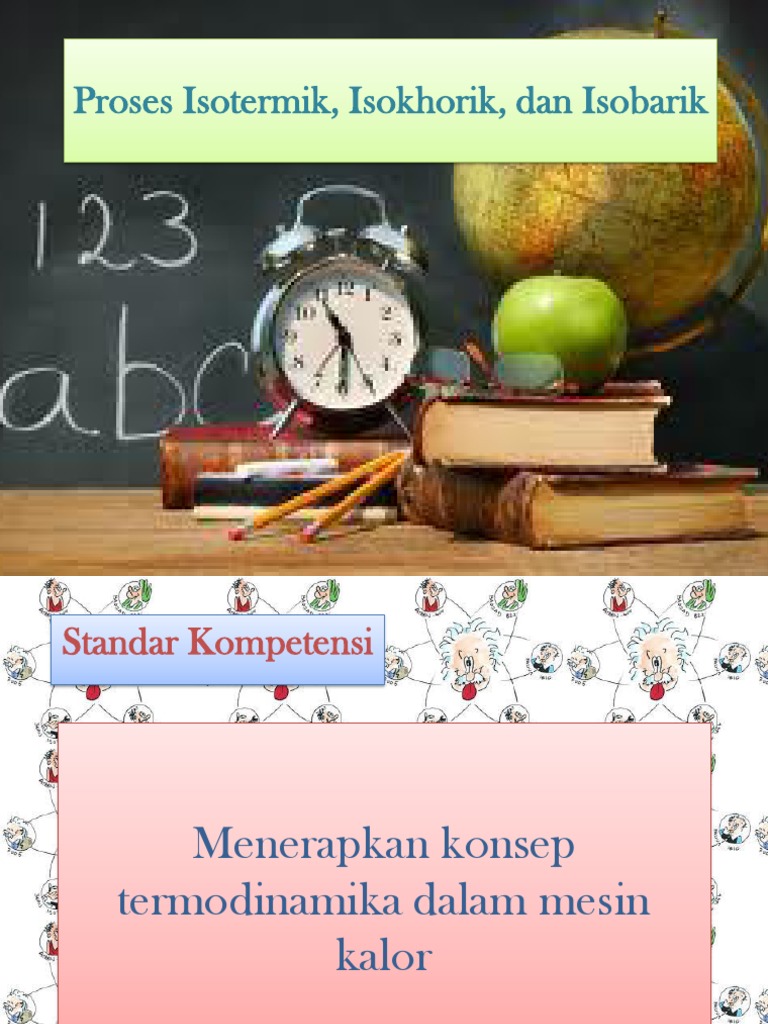 Proses Gas Ideal: Isotermik, Isokhorik, Isobarik | PDF