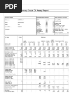 Crude Oil Specifications Overview | PDF | Petroleum | Carbon
