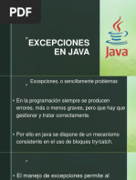 Mapa Conceptual de Excepciones | PDF | Desarrollo de software | Software