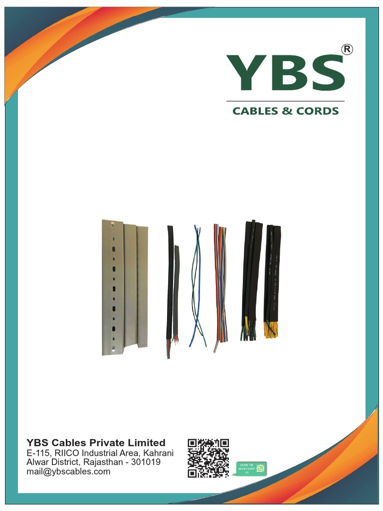 YBS ElevatorCables PDF | PDF | Electrical Conductor | Coaxial Cable