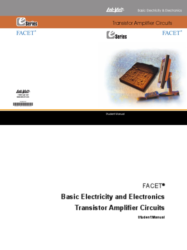 Transistor Amplifier Circuits - Student Manual PDF | PDF