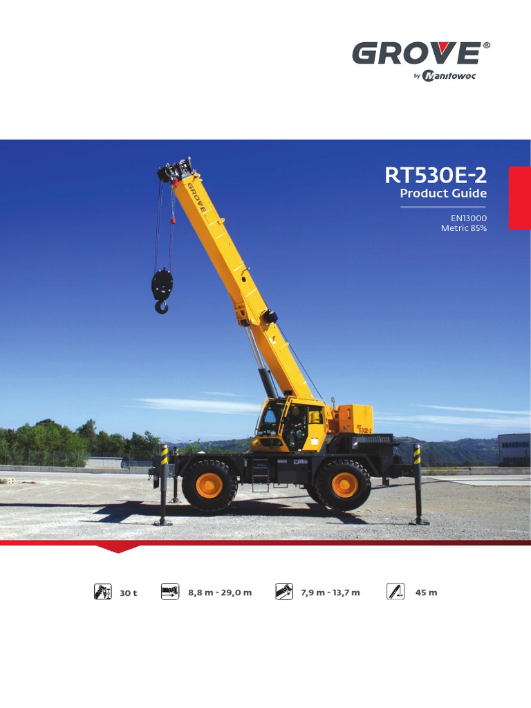 Grua Grove RT 530 E-2 | PDF