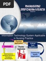 Policies, Guidelines and Laws of Nursing Informatics | PDF