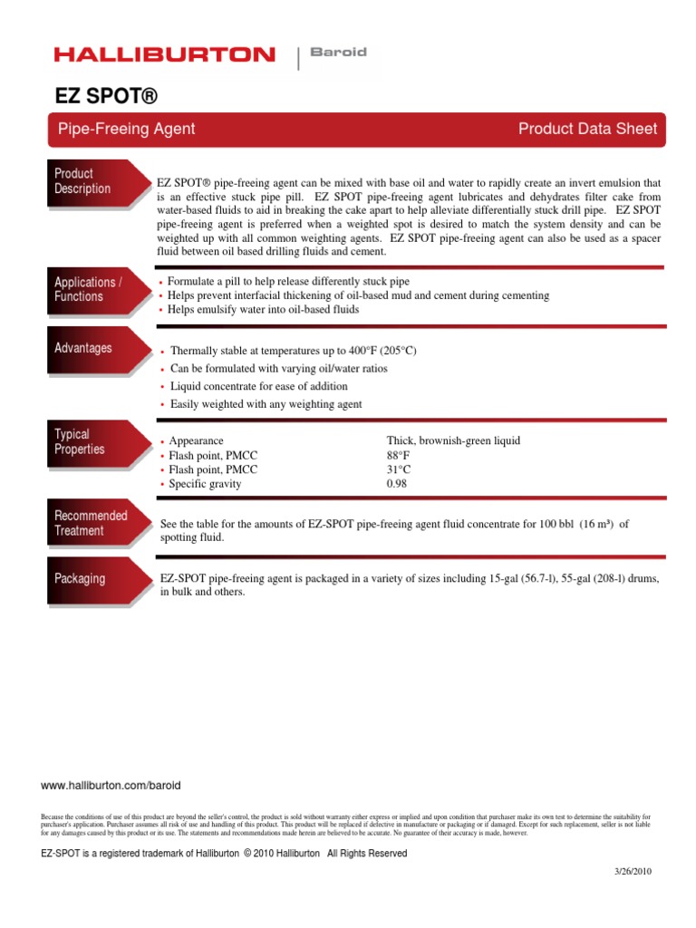 Ez Spot | PDF | Emulsion | Civil Engineering