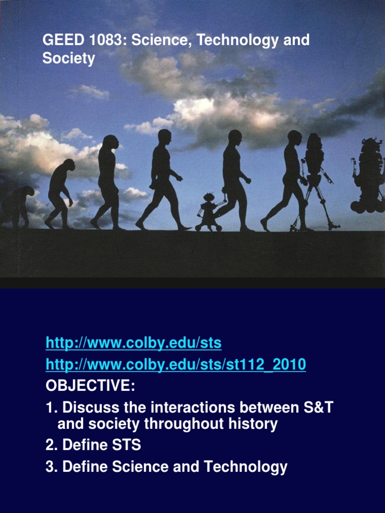 Interactions of Science, Technology, and Society | PDF | Science ...