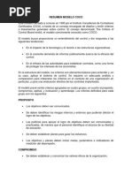 Modelo de Control Interno Coco | PDF | Toma de decisiones | Evaluación