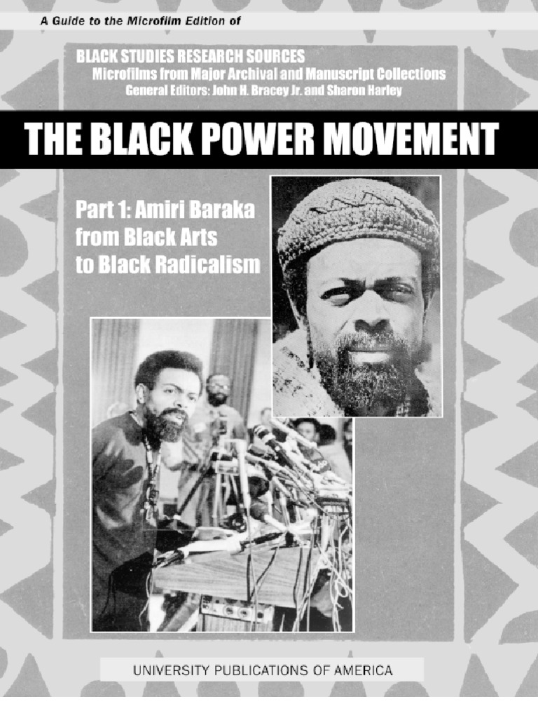 The Black Power Movement Baraka | PDF
