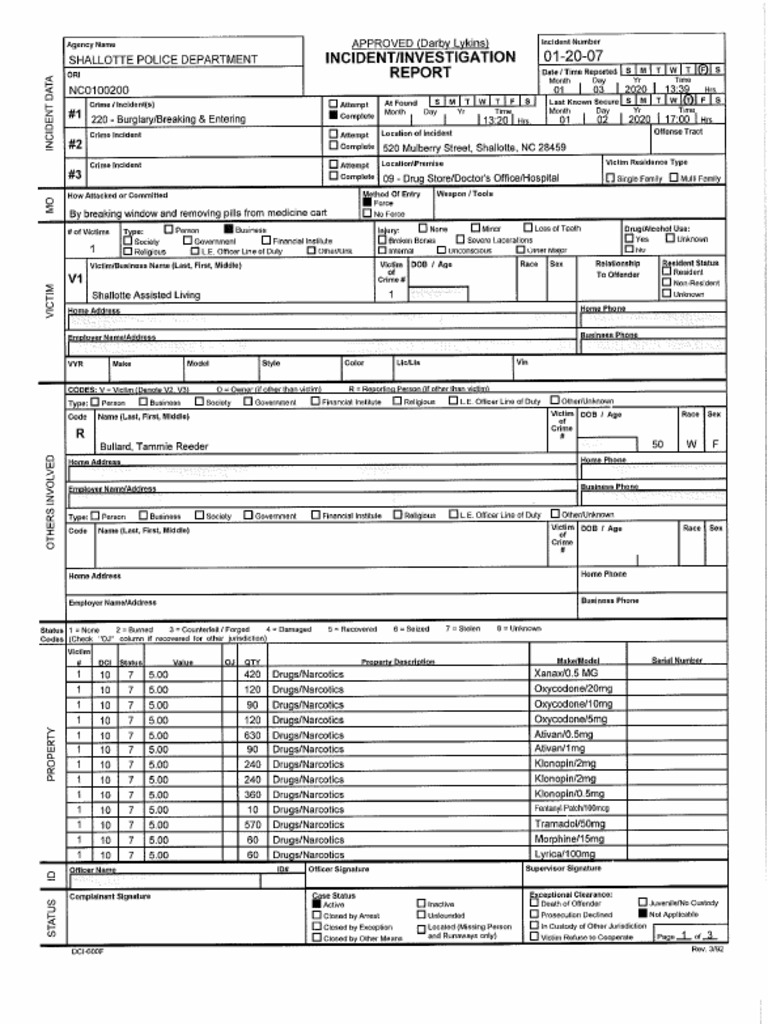 Law Enforcement Records