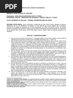 Cuestionario Interrogatorio de Parte | PDF | Confesión (ley ...