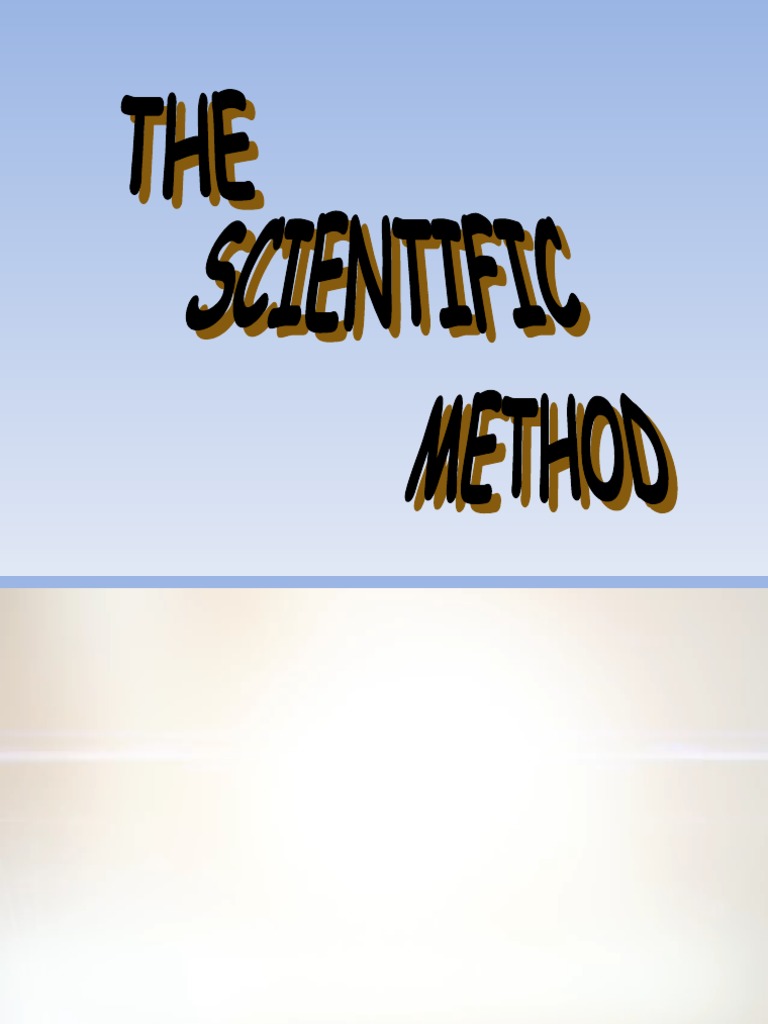7th Grade Scientific Method 2015 | PDF | Experiment | Scientific Method