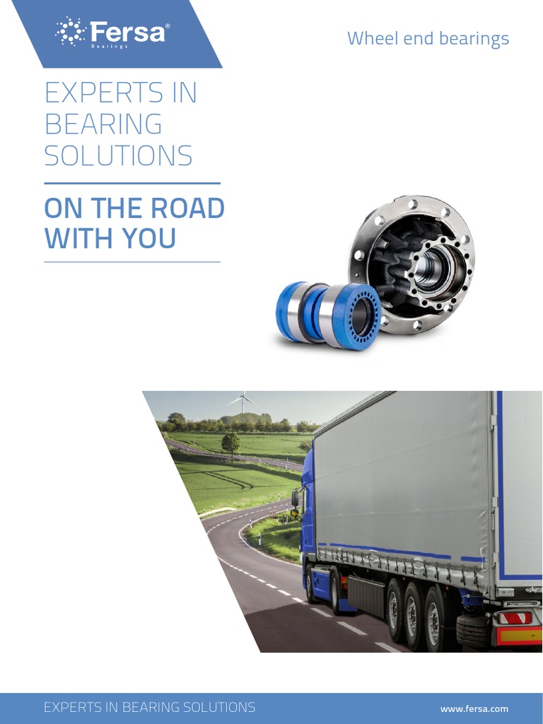 FERSA WHEEL Bearings (Folleto Rueda) ENG | PDF | Bearing (Mechanical ...