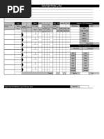 VFR Navigation Log Template | PDF | Airport | Visual Flight Rules