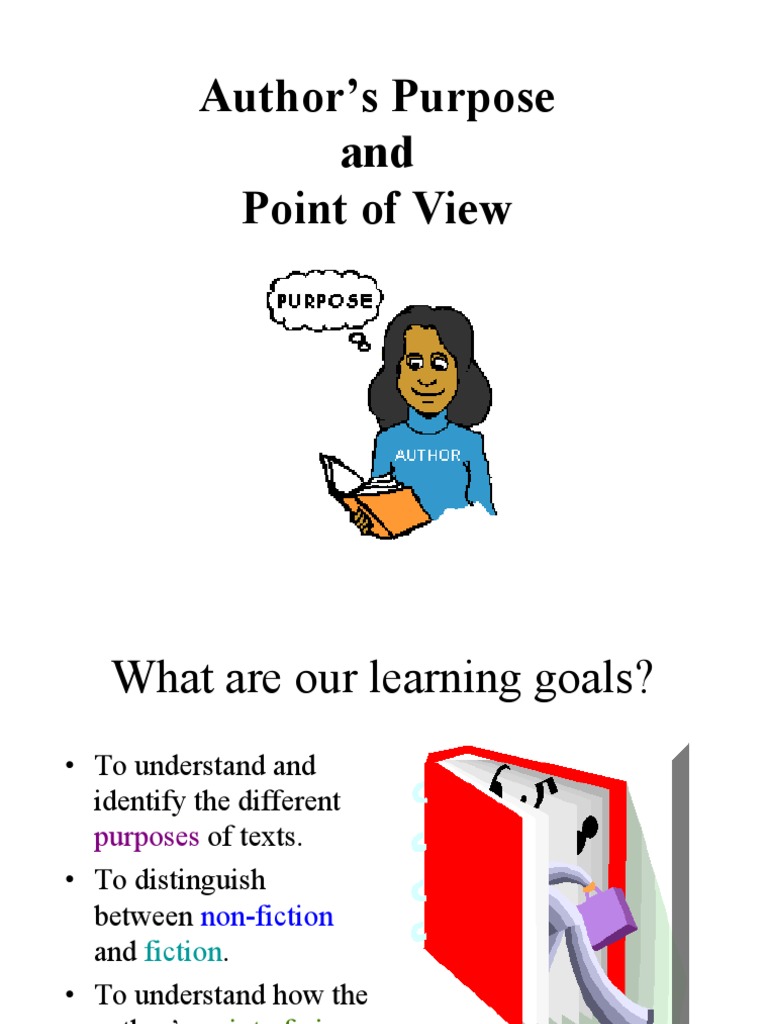 Authors - Purpose PowerPoint For Notes On 100362017 | PDF | Microsoft ...