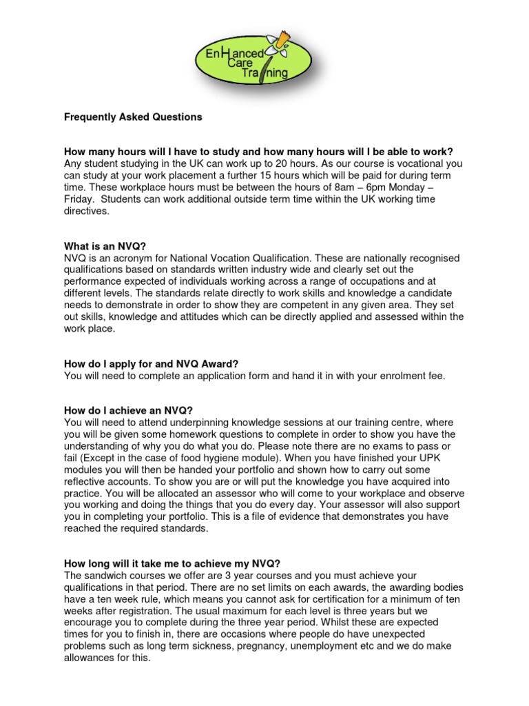 Frequently Asked Questions | PDF | Behavior Modification | Learning