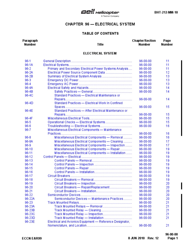 Chapter 96 - Electrical System | PDF | Flight Recorder | Transmission ...