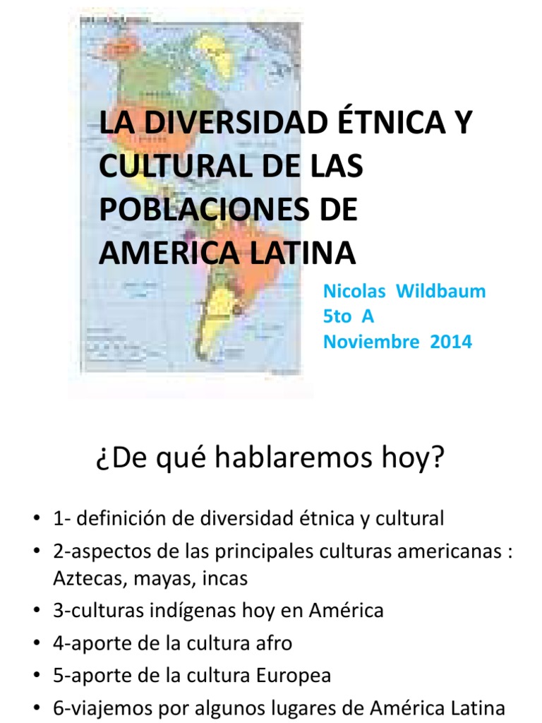 Diversidad Etnica en America Latina | PDF | Pueblos Indígenas de las ...