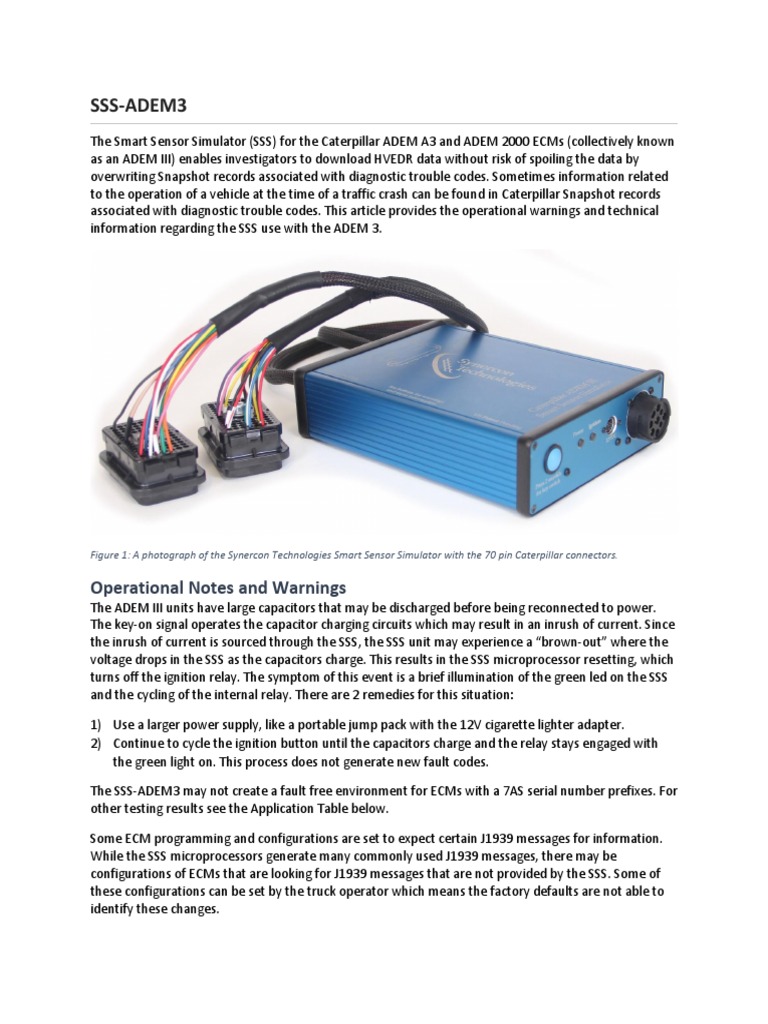 SSS ADEM3 WebContent | PDF | Fuel Injection | Electrical Engineering