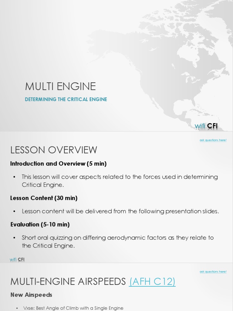 Understanding Critical Engine Factors | PDF | Business | Computers