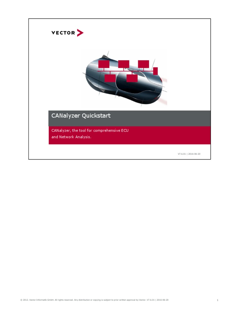 CANalyzer QuickStart | PDF | Databases | Menu (Computing)