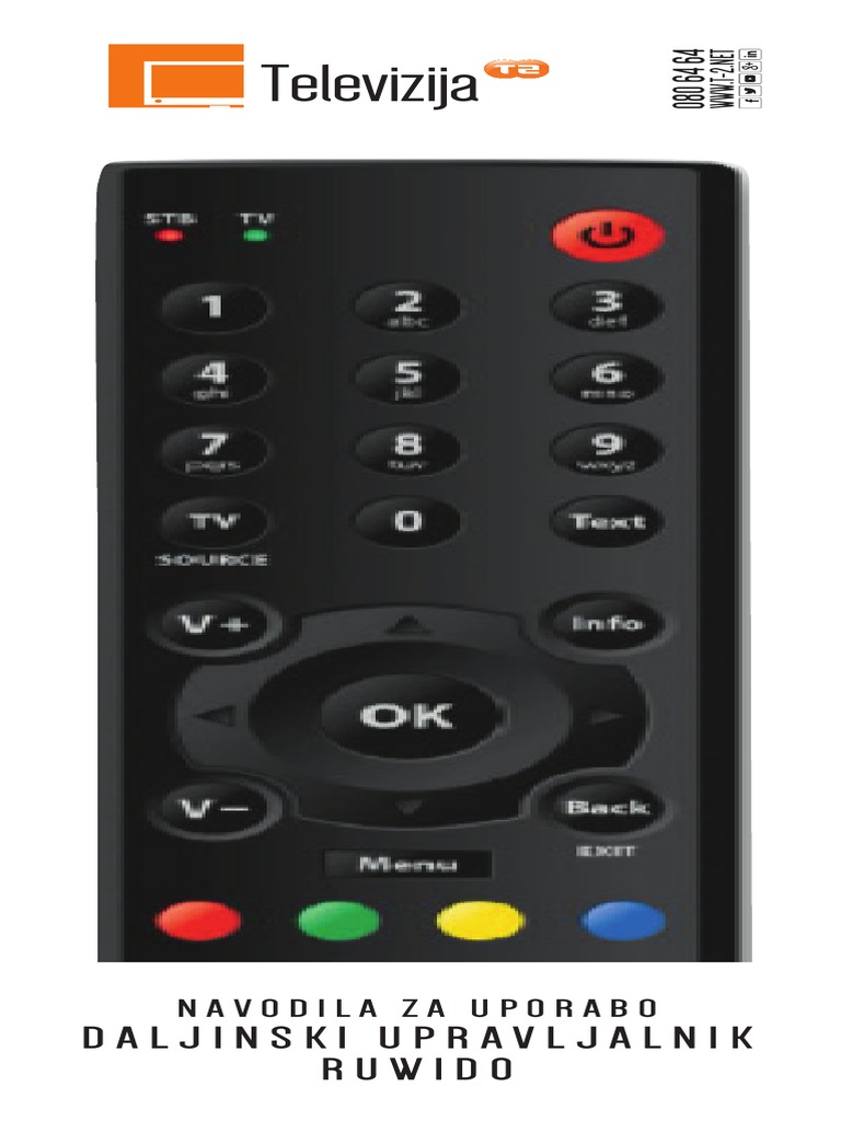 Navodila Daljinec | PDF