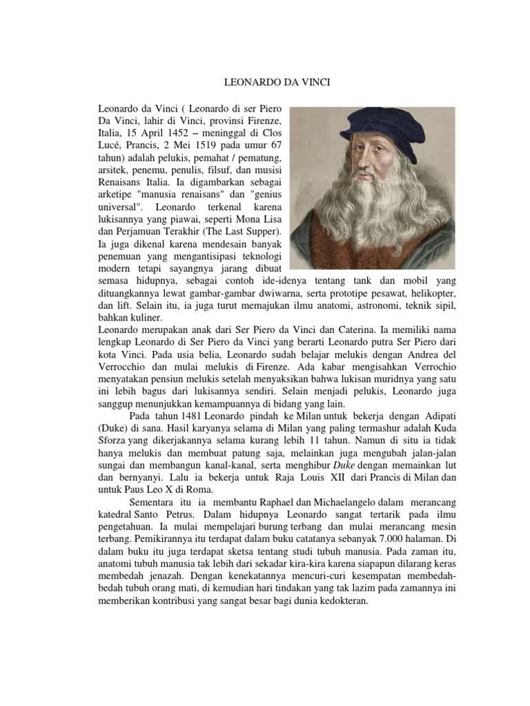 The Renaissance Genius: Exploring the Life and Revolutionary Works of ...