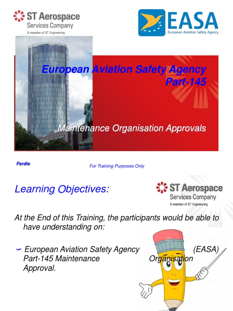 EASA Part-145 Maintenance Training Guide | PDF | Technology & Engineering
