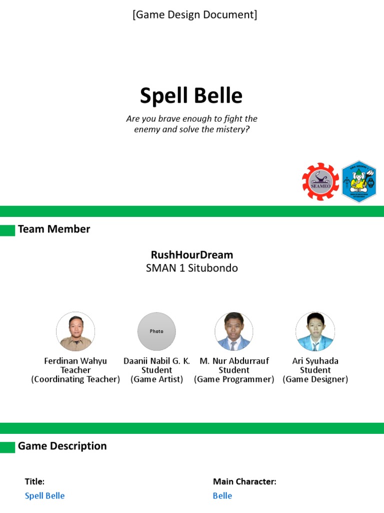 Game Design Document | PDF