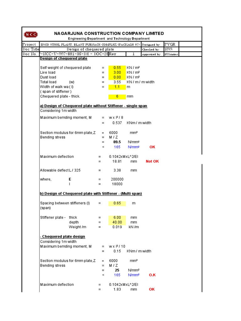 Chequered Plate | PDF