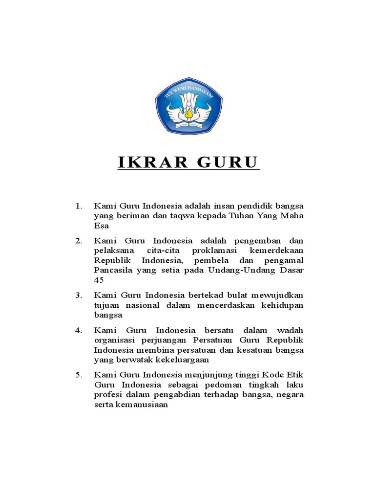 Ikrar Guru | PDF