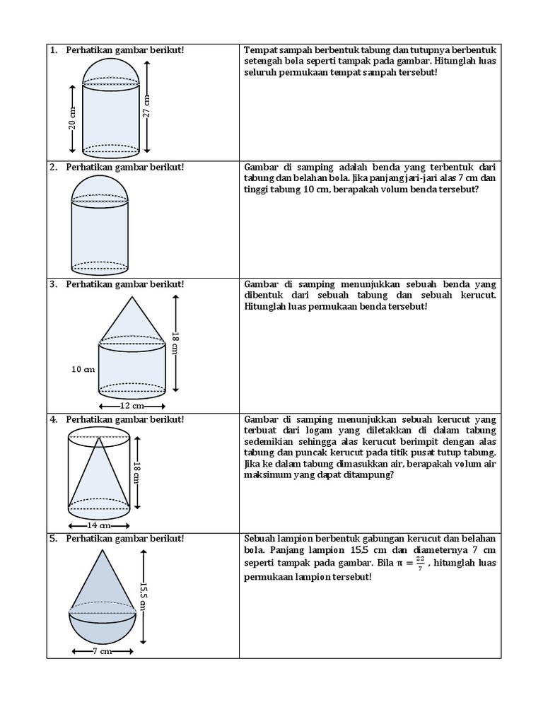 Soal BRSL Kombinasi | PDF