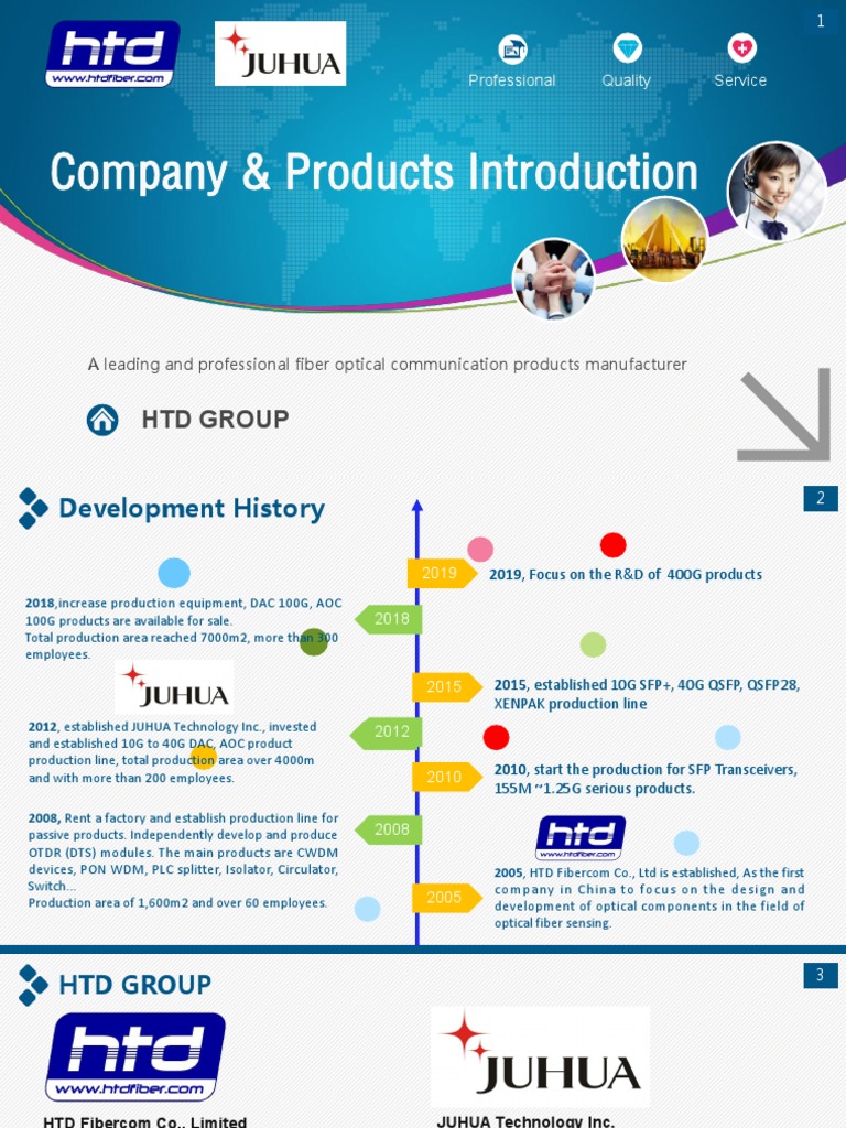 HTD Company Presentation | PDF