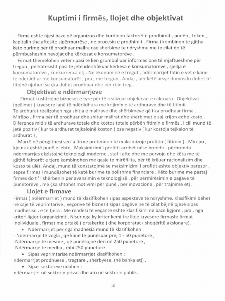 Kuptimi I Firmës | PDF