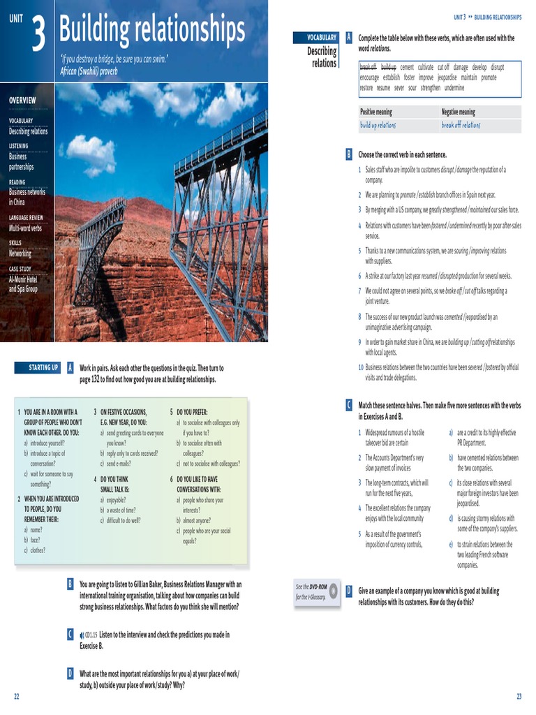 Building Business Relationships | PDF