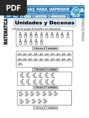 Hojas De Trabajo De Matemáticas Imprimibles Para Estudiantes De Primer ...