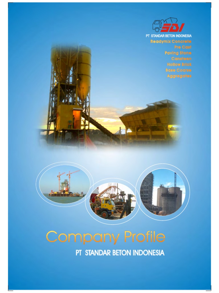 Profil PT Standar Beton Indonesia | PDF