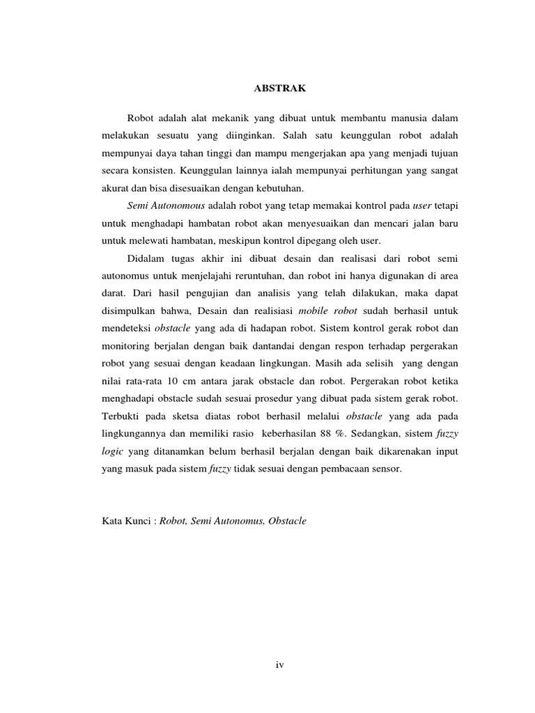 Robot Abstrak | PDF