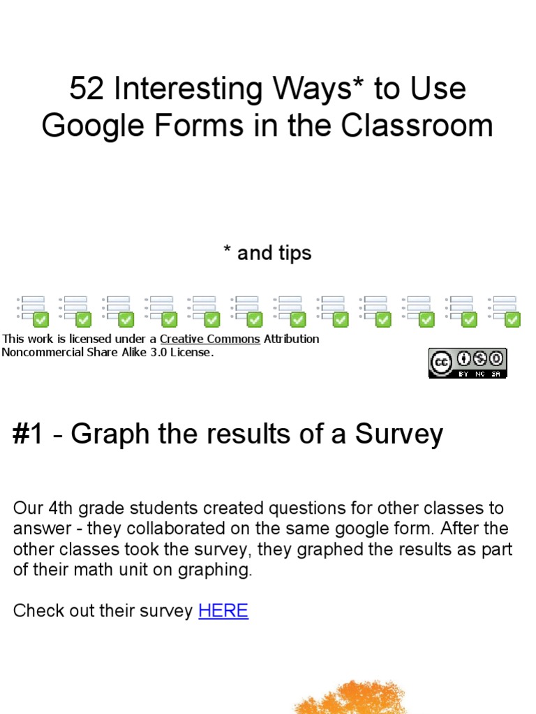 Google Forms: Classroom Innovations | PDF | Databases | Spreadsheet