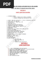 FBISE E SHEET English 28 Pages HSSC-I | PDF | Schools