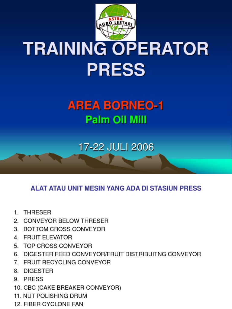 Training Operator Press | PDF