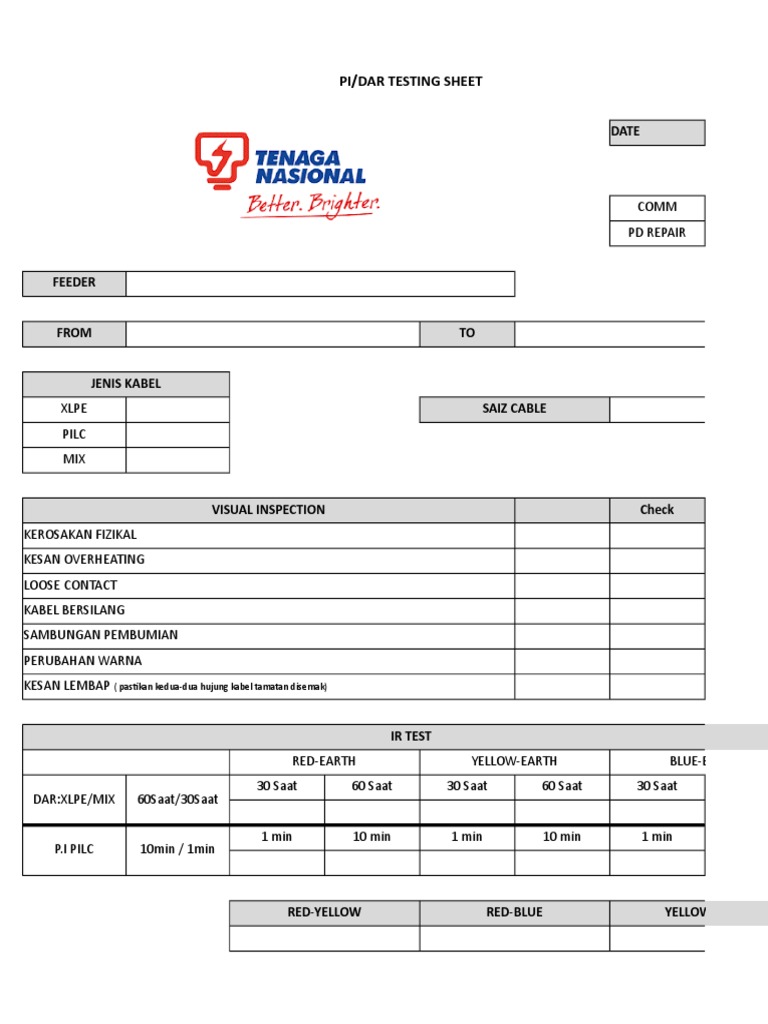 Pidar Form | PDF