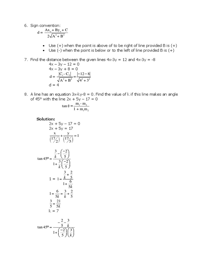 Math Lecture Notes 2 | PDF