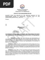 Sample Ordinance | PDF