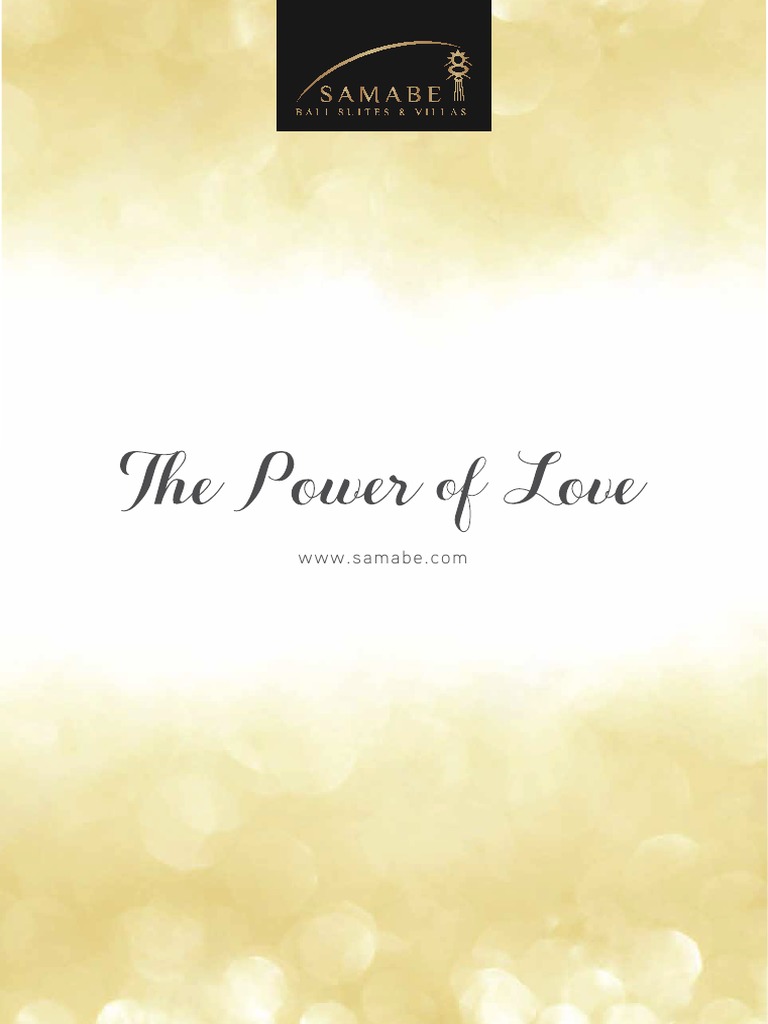 The Power of Love | PDF