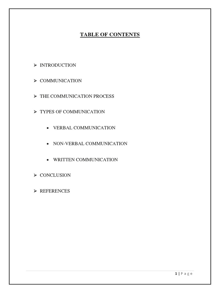 Language and Writing (Communication and Its Types) | PDF