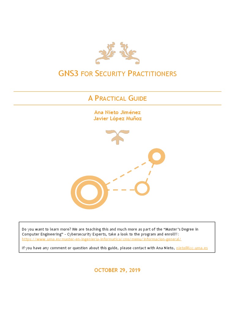 GNS3 Security GUIDE | PDF | Virtual Machine | V Mware