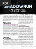 Shadowrun 6E - Record Sheet Form Fillable | PDF | Weaponry | Leisure